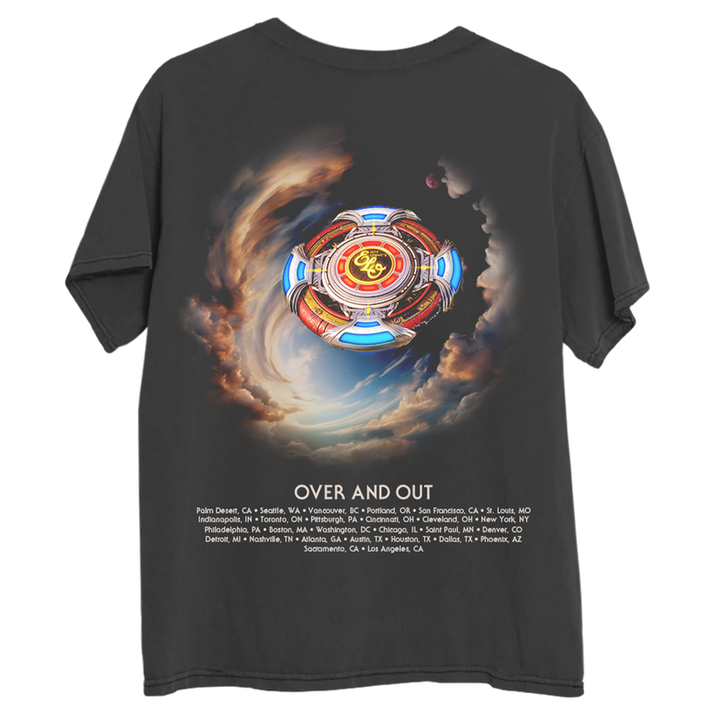 Spaceship Sky US 2024 Tour T-Shirt - Jeff Lynne’s ELO Official Store